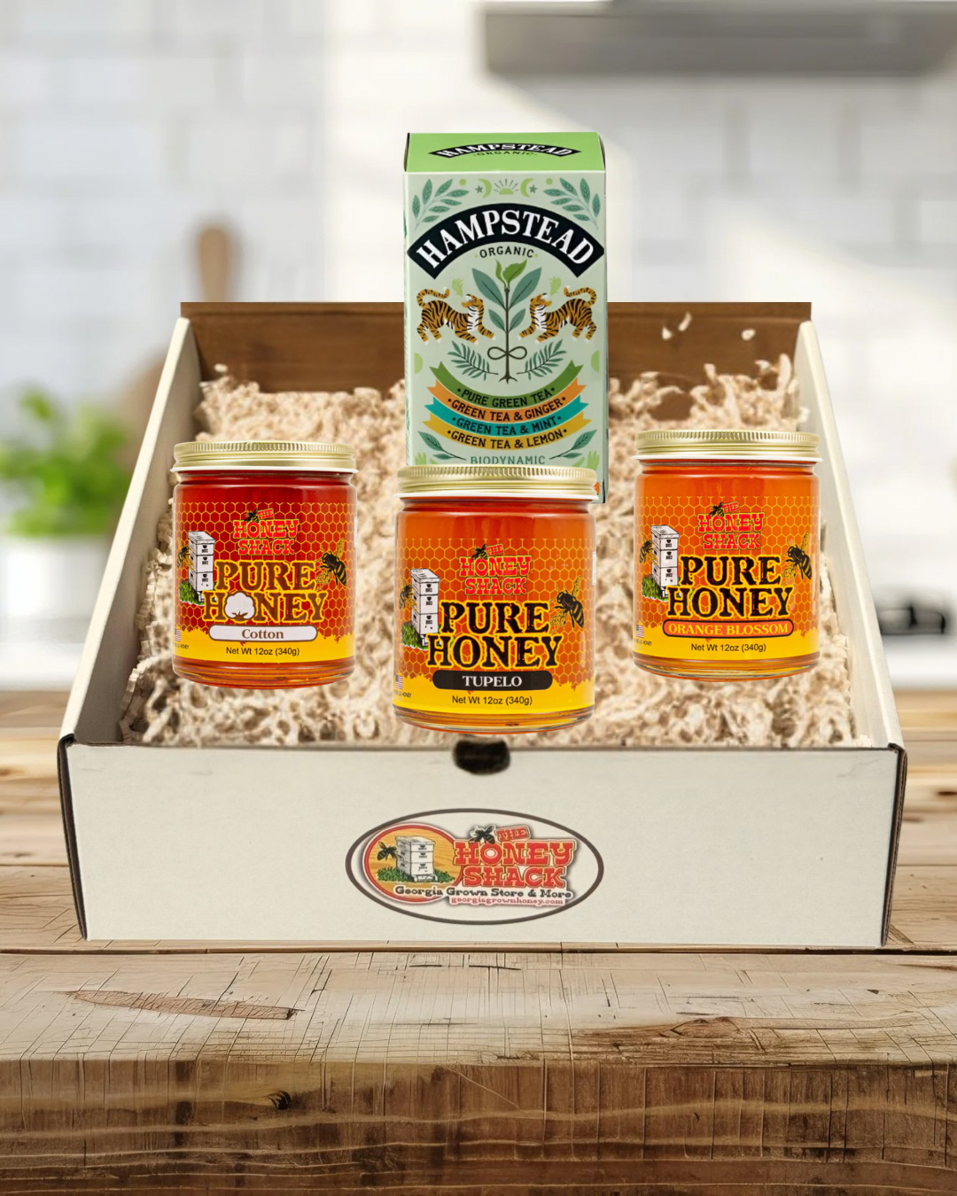 Honey & Tea Flight Gift Box – The Honey Shack, LLC