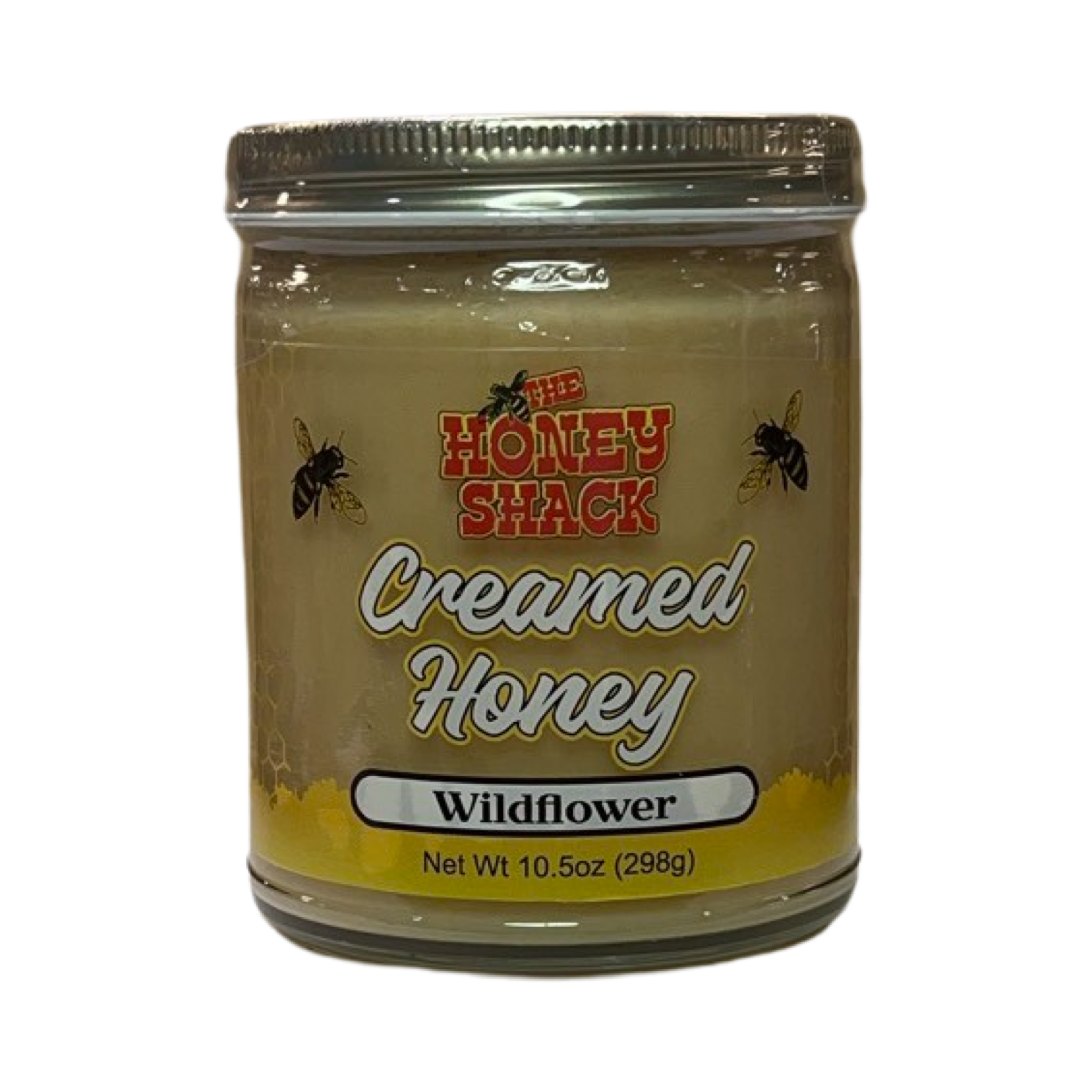10.5 OZ Wildflower Creamed Honey – The Honey Shack LLC