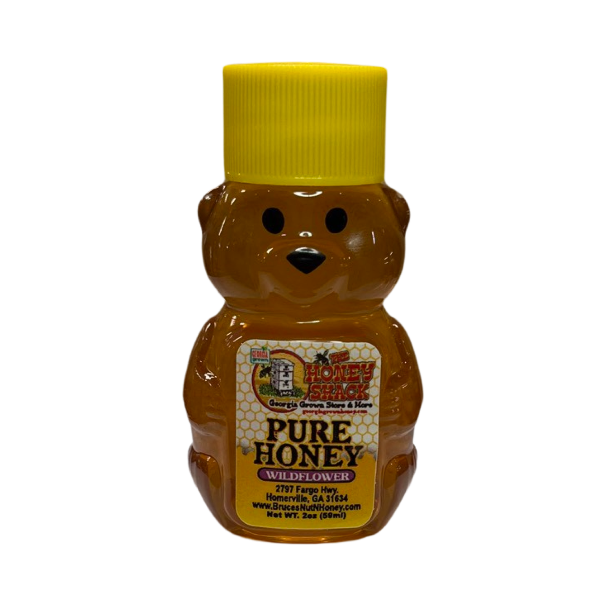 Wildflower Mini Bear 2 Ounces – The Honey Shack LLC